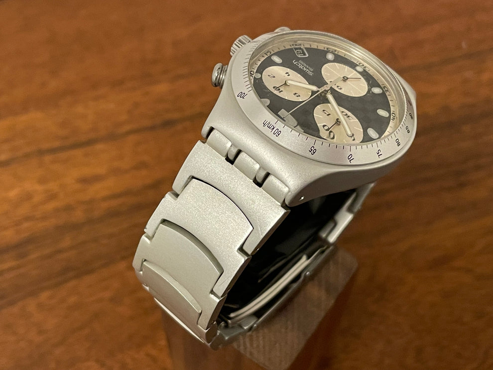 (1999) Swatch YCS4009AG Irony Chrono "Daredevil" – WATCH WAVE