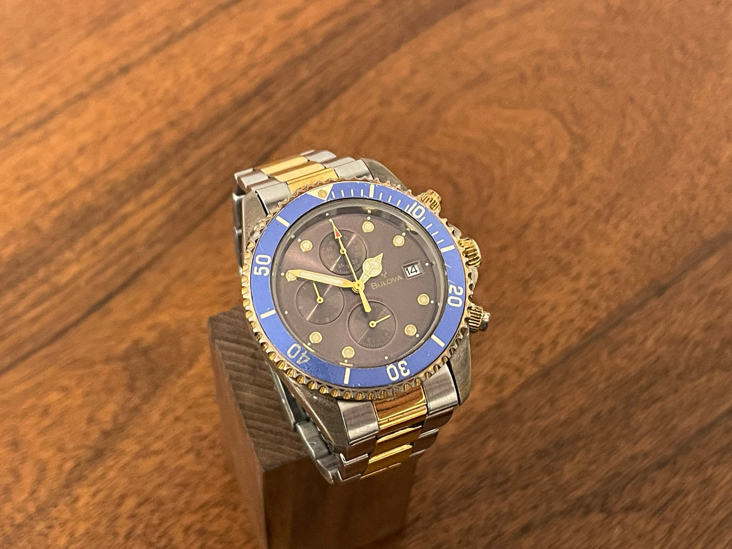 (1990s) Bulova "Submariner" chronograph diver – WATCH WAVE
