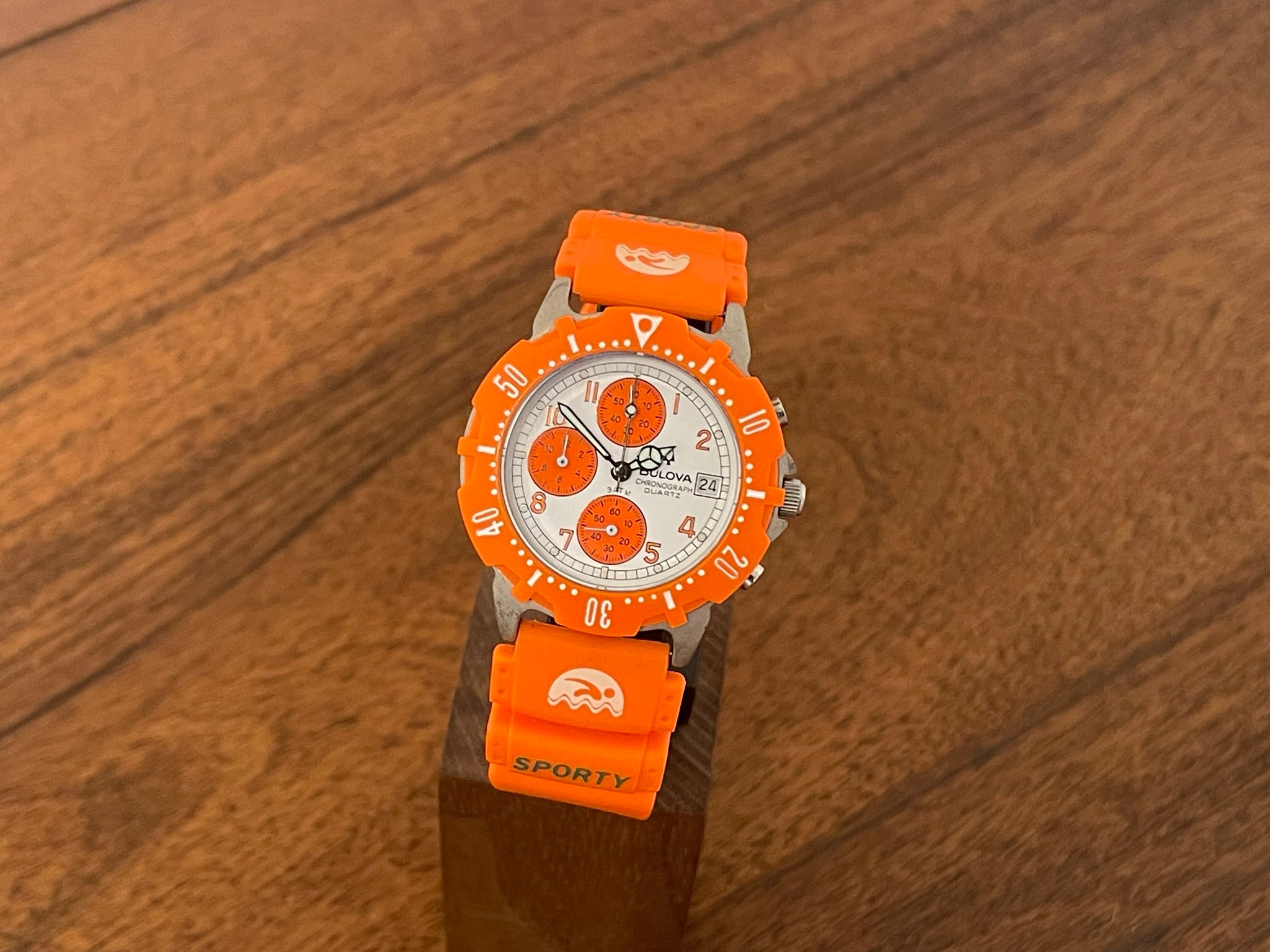 (1990s/2000s) Bulova Sporty chronograph diver – WATCH WAVE