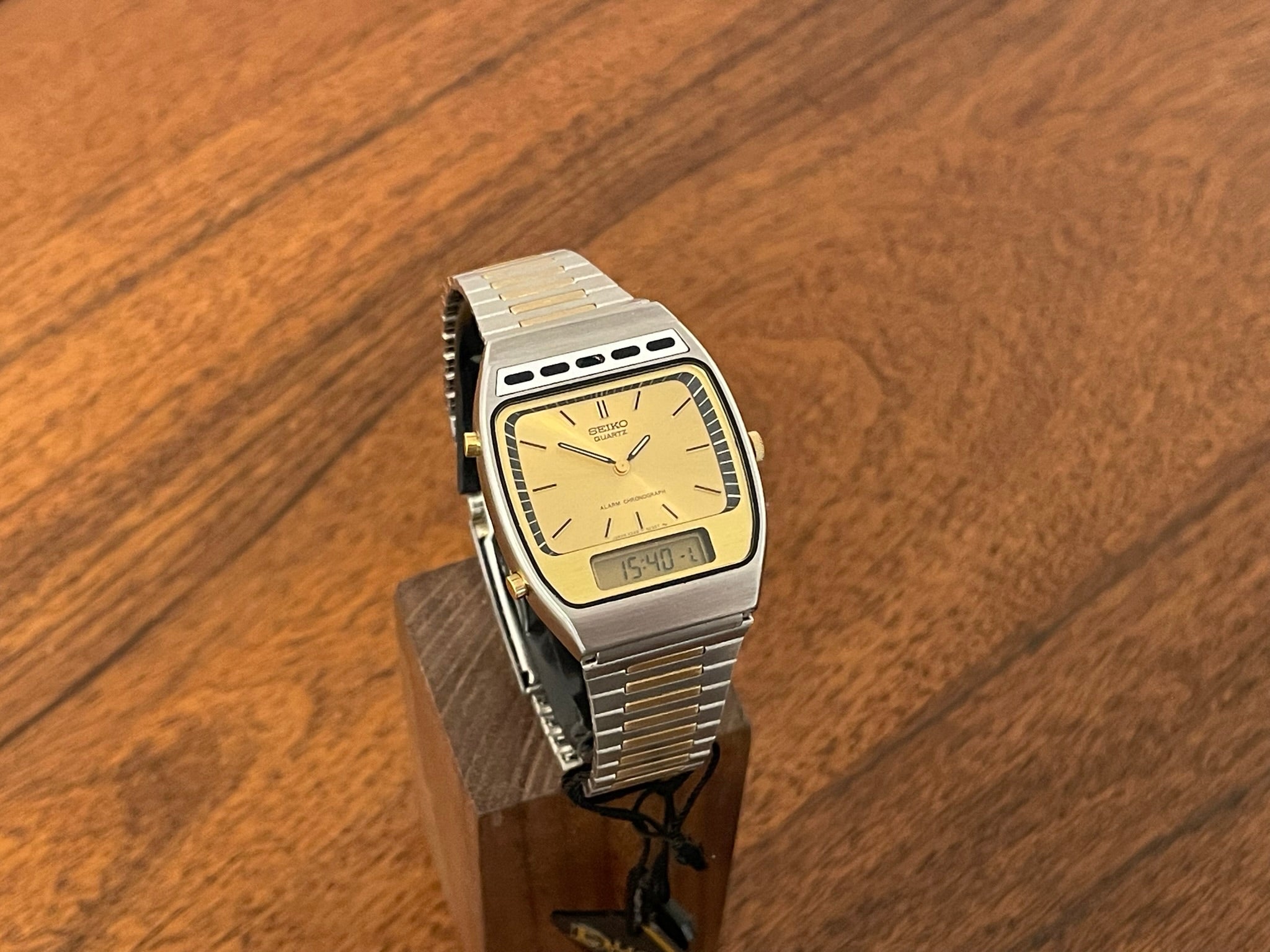 (1990) Seiko H249-503A Alarm Chronograph (NOS) – WATCH WAVE