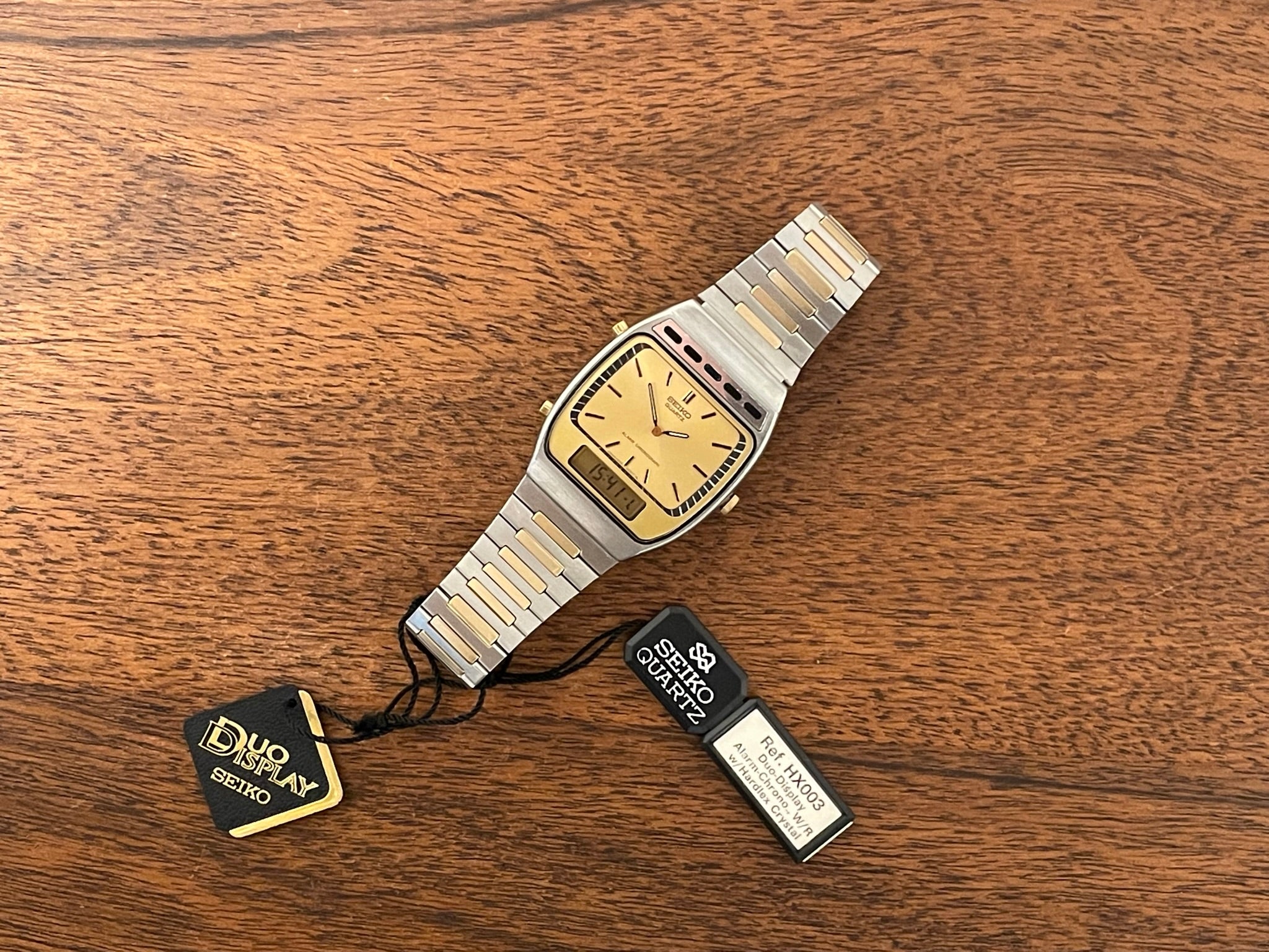 (1990) Seiko H249-503A Alarm Chronograph (NOS) – WATCH WAVE