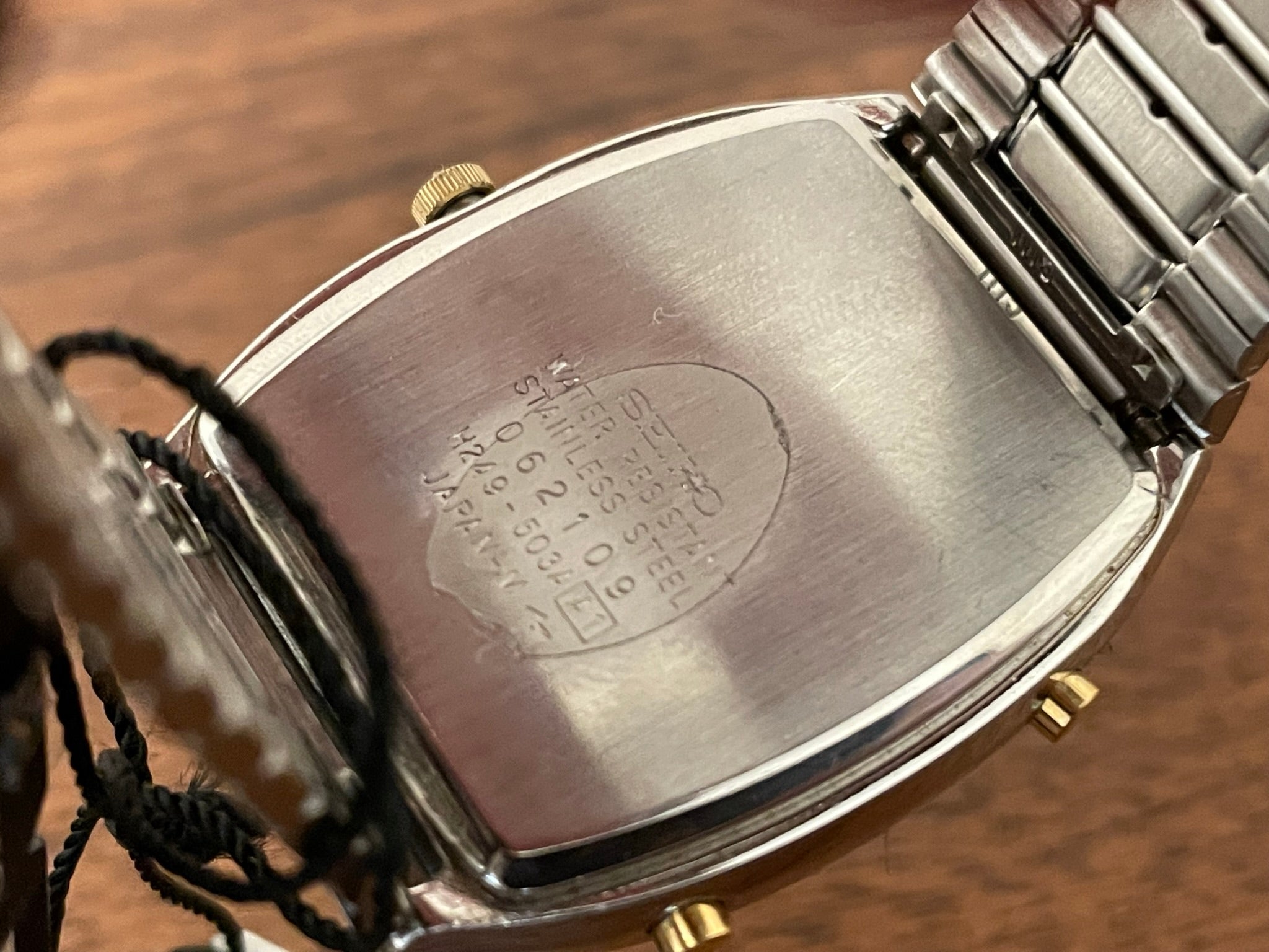 (1990) Seiko H249-503A Alarm Chronograph (NOS) – WATCH WAVE